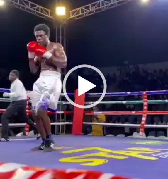 Moment Nigerian Boxer Slumped, Died During Bout In Ghana [VIDEO ...